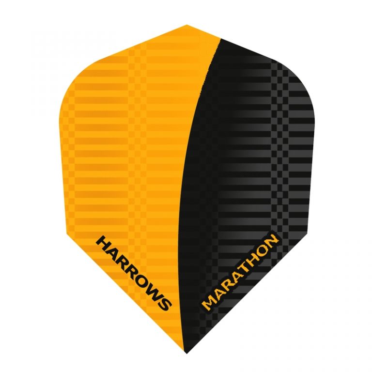 Harrows Flights – Marathon – Extra Strong – Orange & Black Curve | The ...