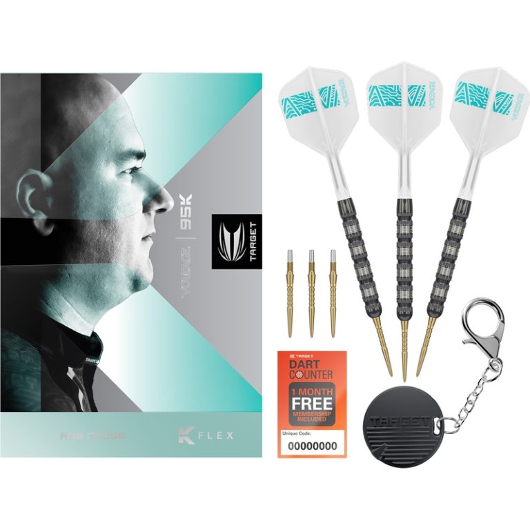 Target Darts – Rob Cross – 95K – 95% Tungsten | The Darts Shack