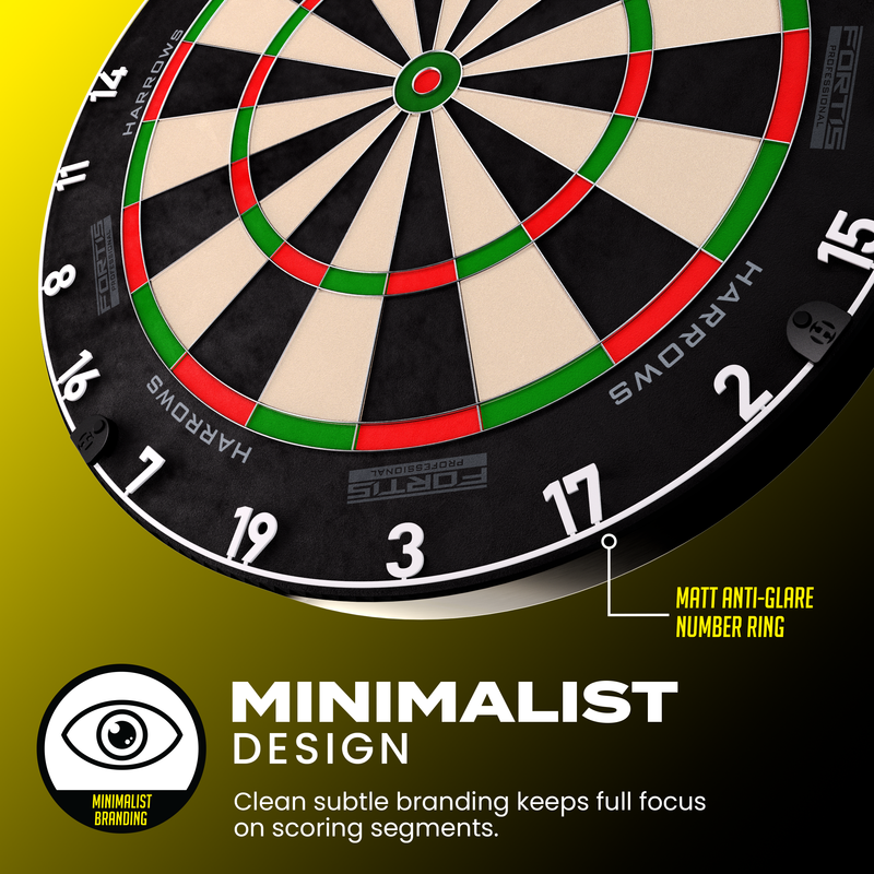 Harrows Dartboards – Fortis | The Darts Shack